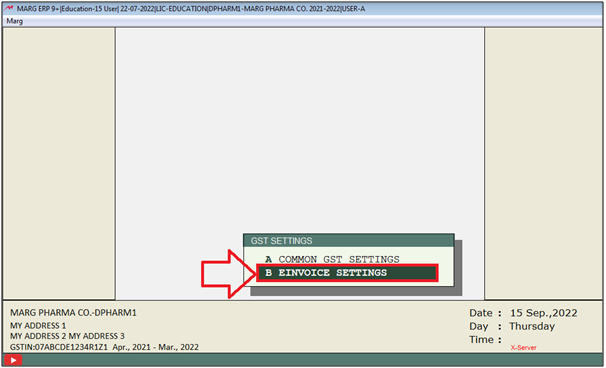 If an alert of ' Error Regenerating Auth. Token ' appears at the time of uploading e-Invoice ...