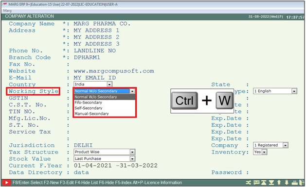 How To Disable Item Batch Window At The Time Of Billing In Marg Software