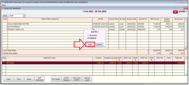 How To View Registered Party Wise Sale Report In Marg Software 