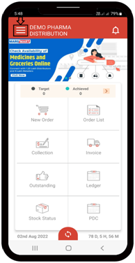 How to add GST and place Order Order in eOrder App?