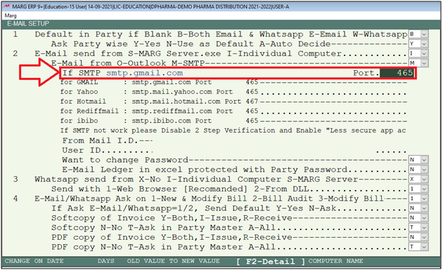 How to resolve the error of ' SMTP not configured ' which is appearing ...