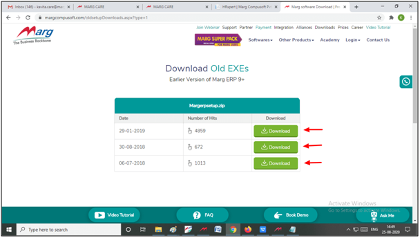 How to Download Old Exe of Marg Software